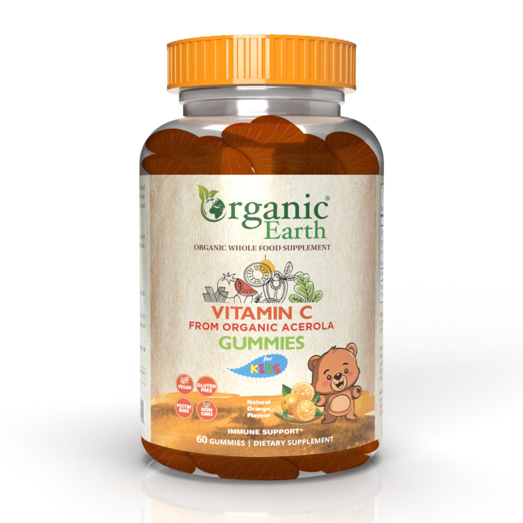 Vitamin C Gummies for Kids - Organic Earth